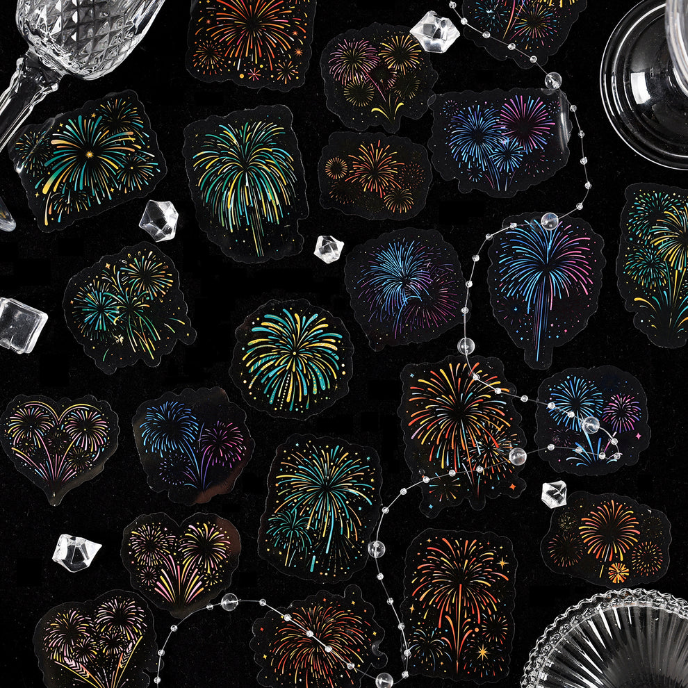 Brilliant Fireworks Paint Sticker 15pcs – Estarcase
