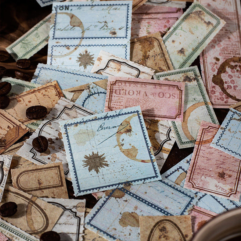 Coffee Theme Vintage Border Pad 30pcs – Estarcase