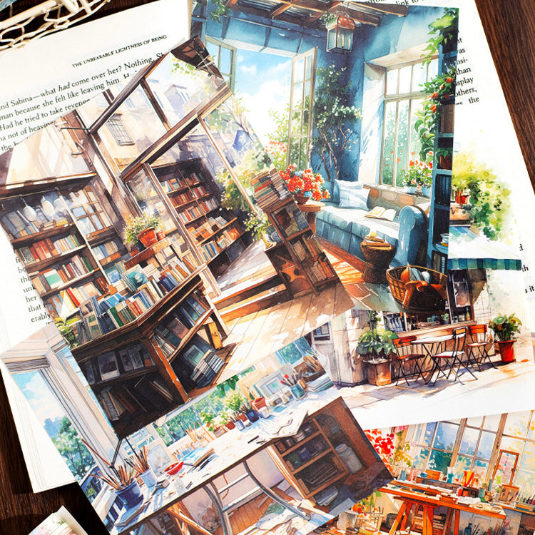 Colorful Scenery Paper 30pcs – Estarcase