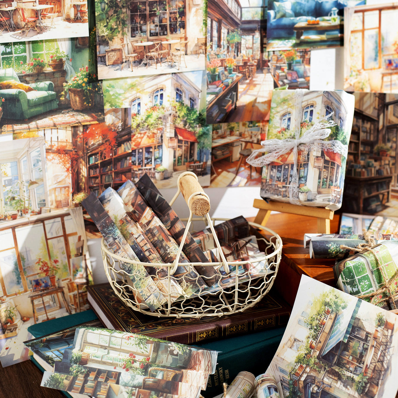 Colorful Scenery Paper 30pcs – Estarcase