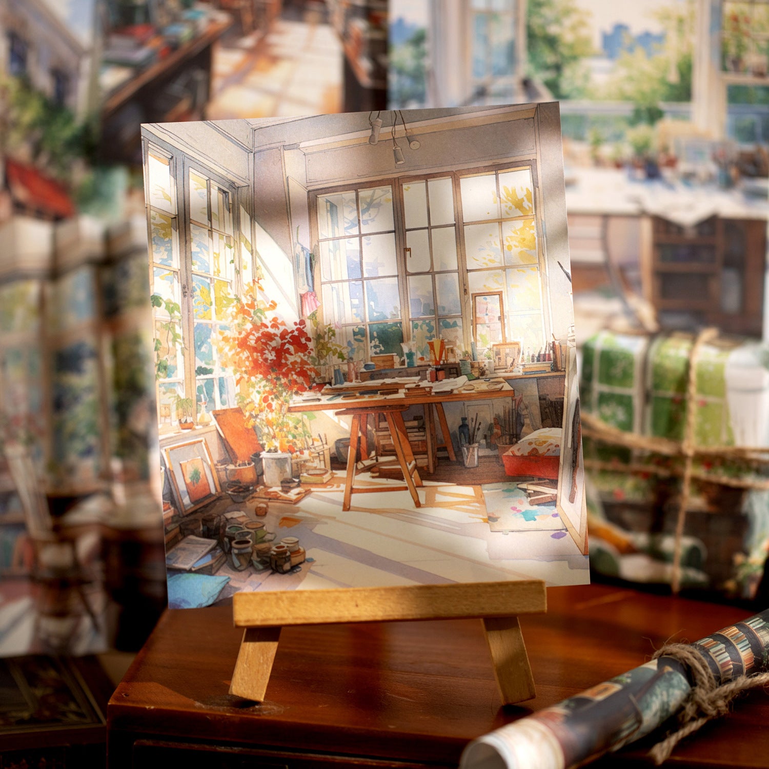 Colorful Scenery Paper 30pcs – Estarcase
