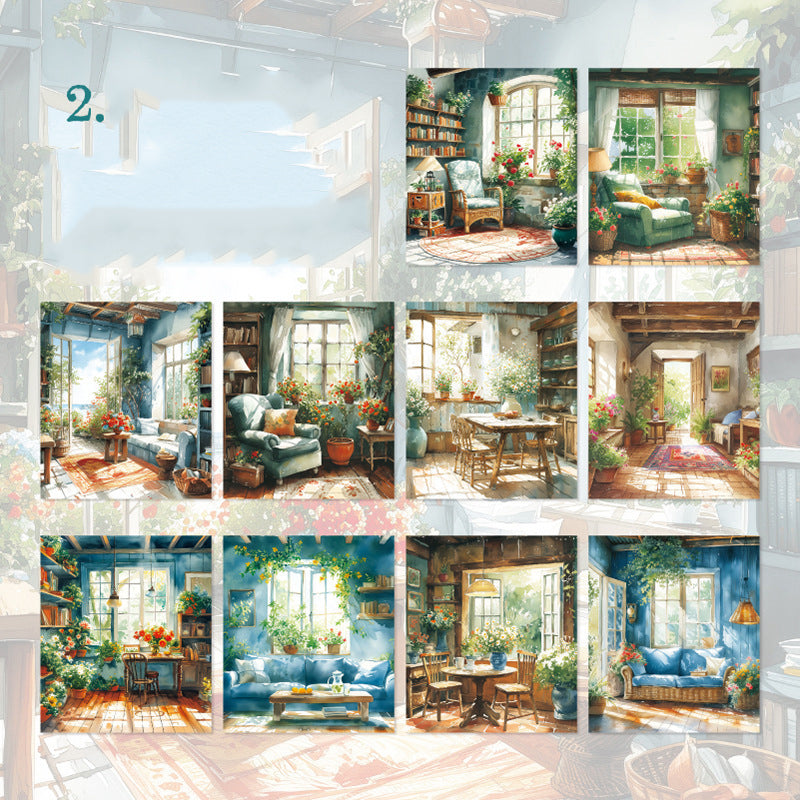 Colorful Scenery Paper 30pcs – Estarcase