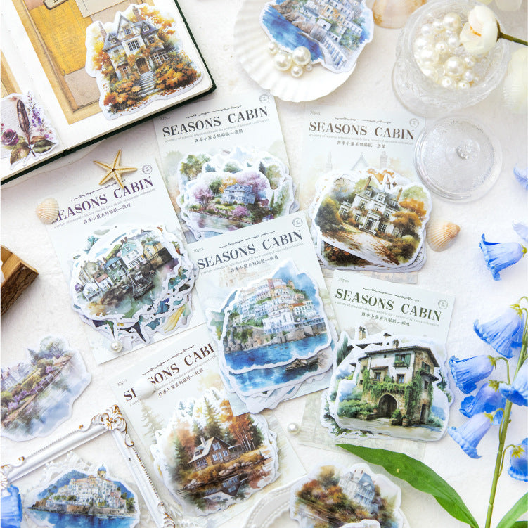 Four Seasons Cabin Stickers 20ps – Estarcase