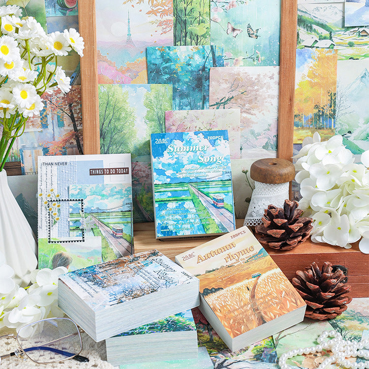 Four Seasons Paper Book 200pcs – Estarcase