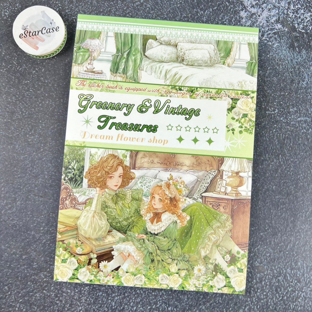 Green Corner Sticker Book – Estarcase