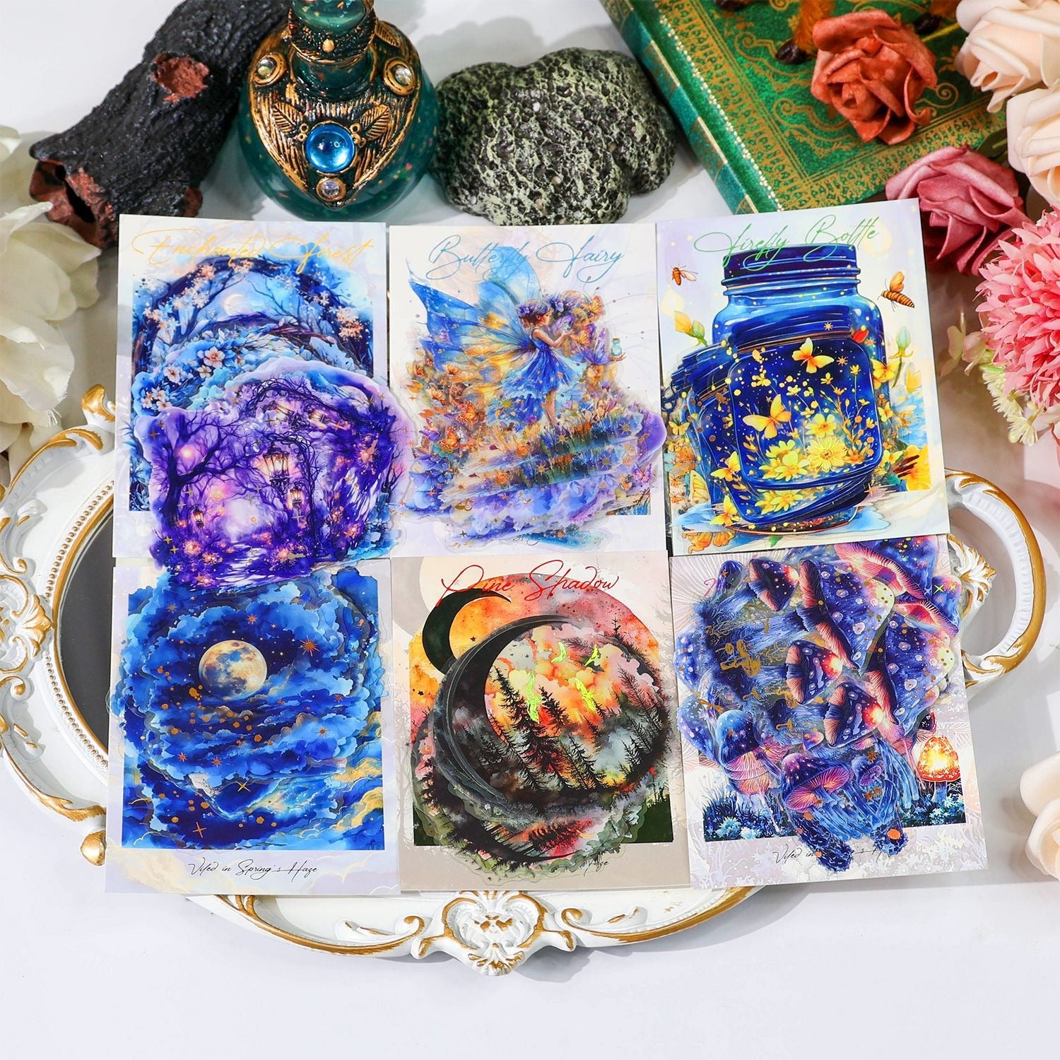 Misty Forest Sticker 20pcs – Estarcase