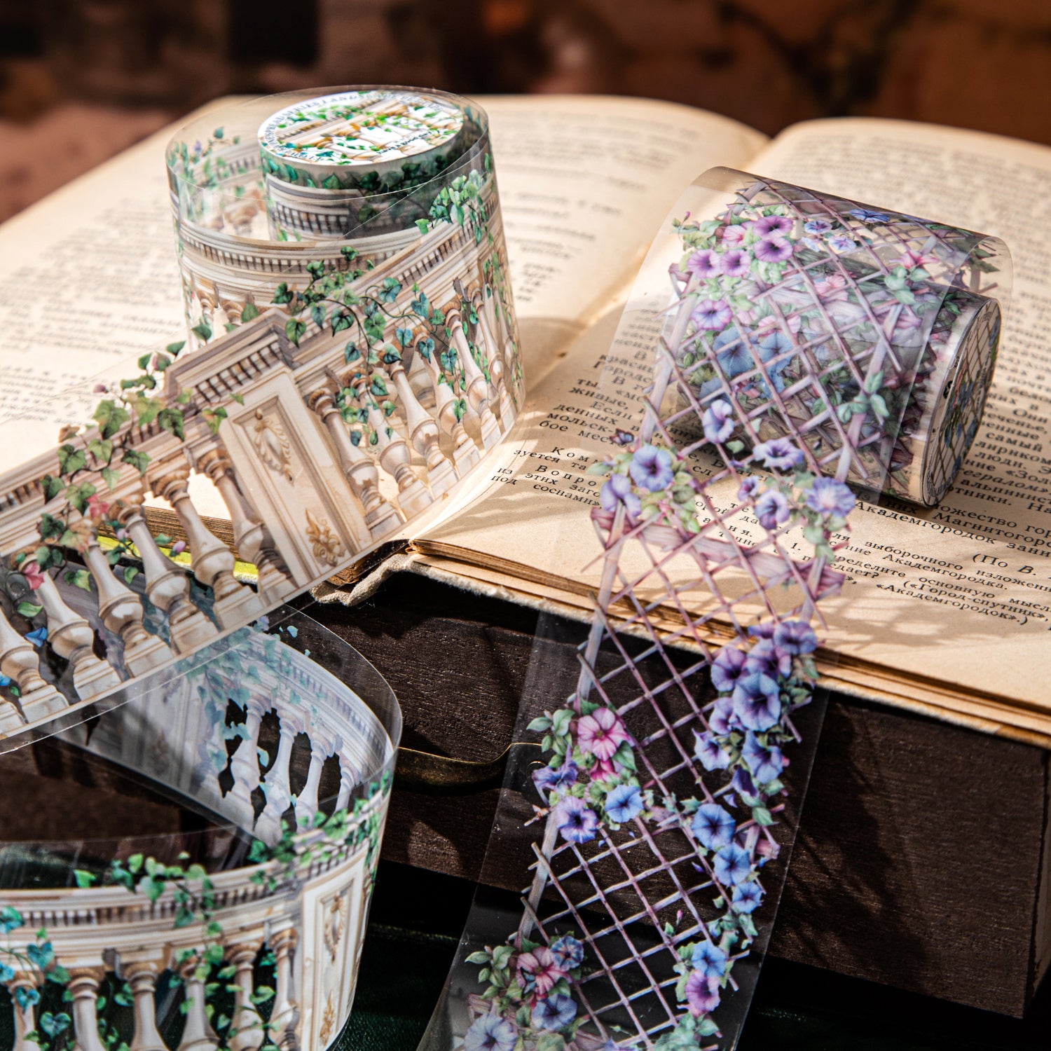Spread of Vines and Flowers Tape – Estarcase