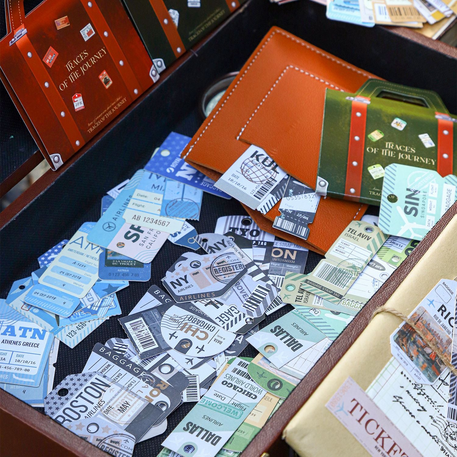 Traces of A Journey Stickers 30pcs – Estarcase