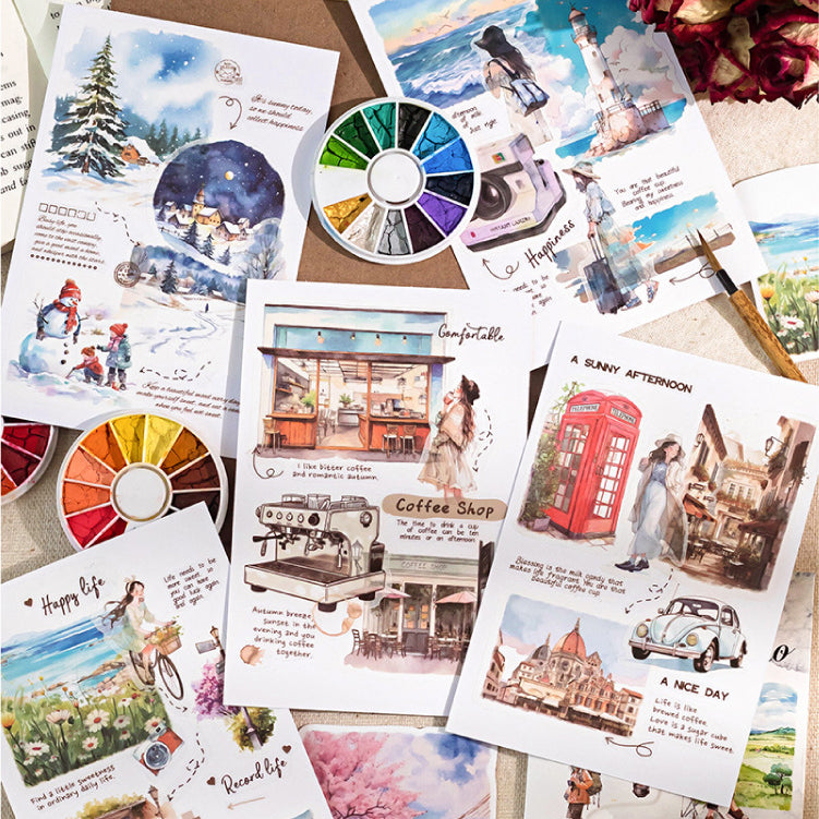 Travelers of Time Stickers 30pcs – Estarcase