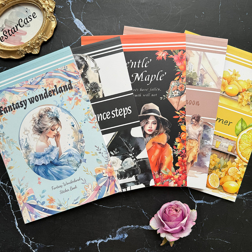 Vintage Character Sticker Book – Estarcase