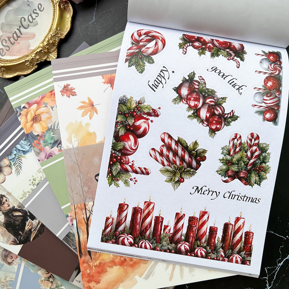 Vintage Sticker Book 6 Theme – Estarcase