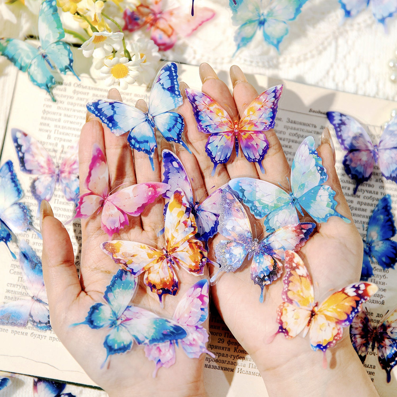 Wishing Butterfly Stickers 16pcs – Estarcase